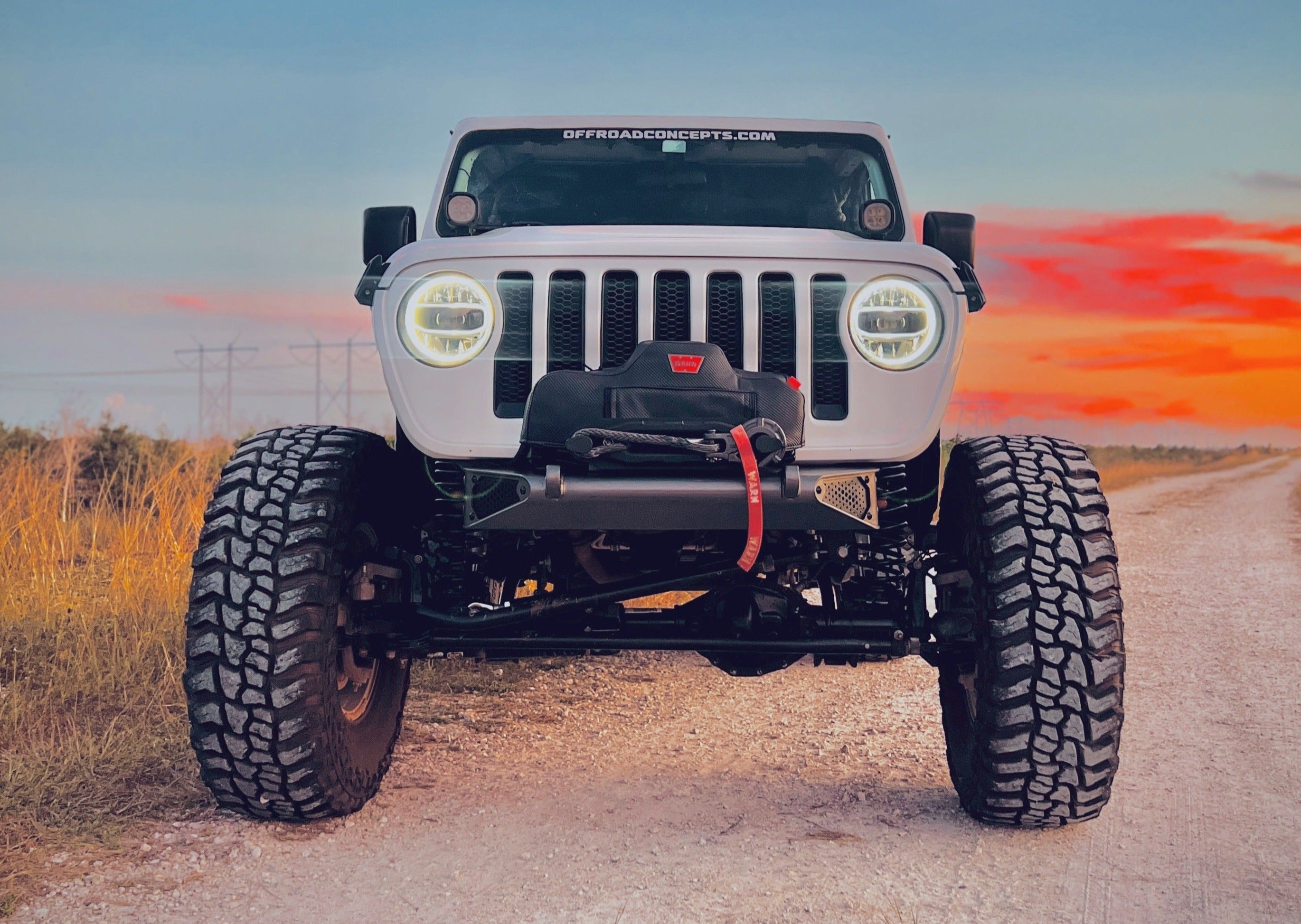 frame chop front bumper for Jeep JL, JT, and JK – ORC
