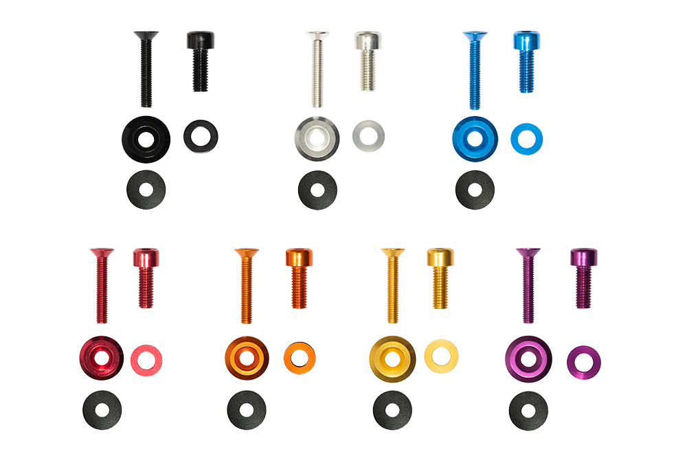 ANODIZED BOLT KIT FOR 392 JL AND MOJAVE JT COWL – ORC